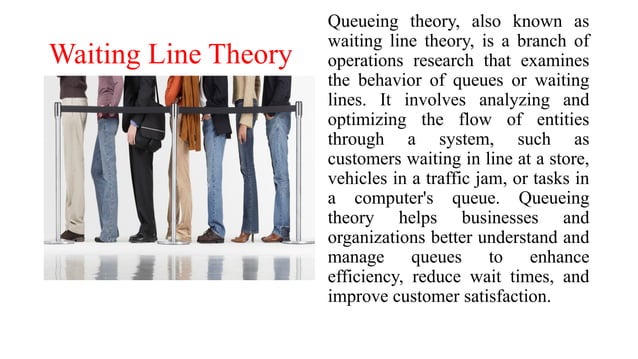 Witing line (Queuing) Theory in operational research.pptx