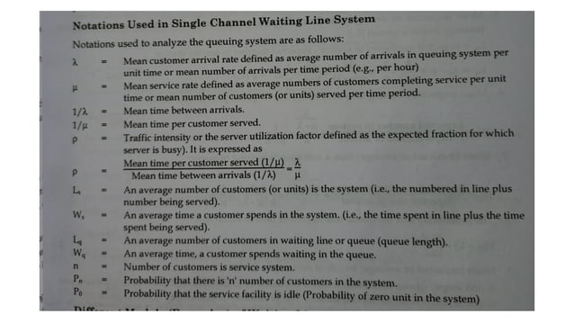 Witing line (Queuing) Theory in operational research.pptx