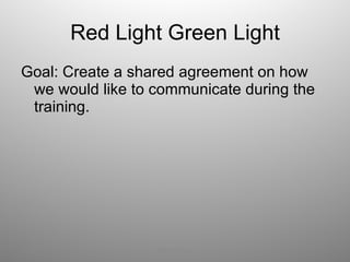 Setting Ground Rules and Feedback Sessions | PPT