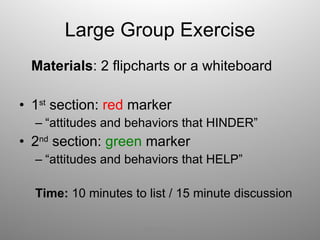 Setting Ground Rules and Feedback Sessions | PPT