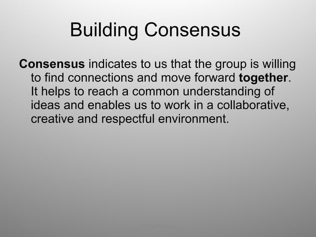 Setting Ground Rules and Feedback Sessions | PPT