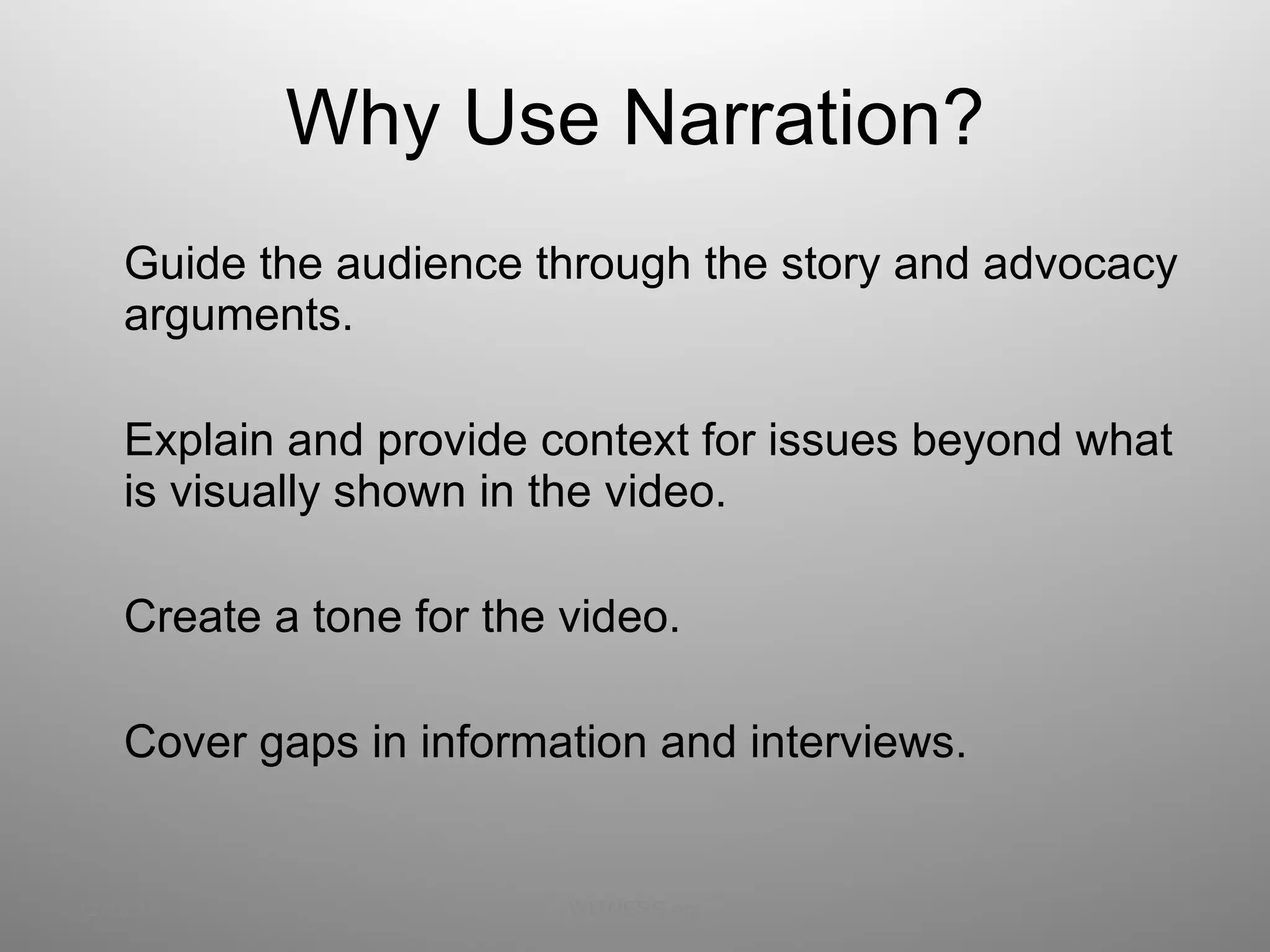 Introduction to Narration | PPT
