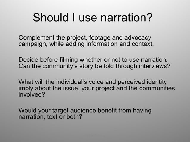 Introduction to Narration | PPT