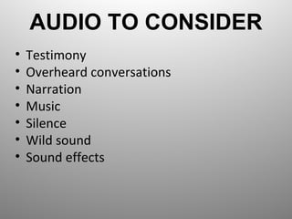 Introduction to Storytelling | PPT | Video Production | Content Production