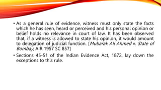 WITNESSES-COMPETENCE AND EXAMINATION.pptx