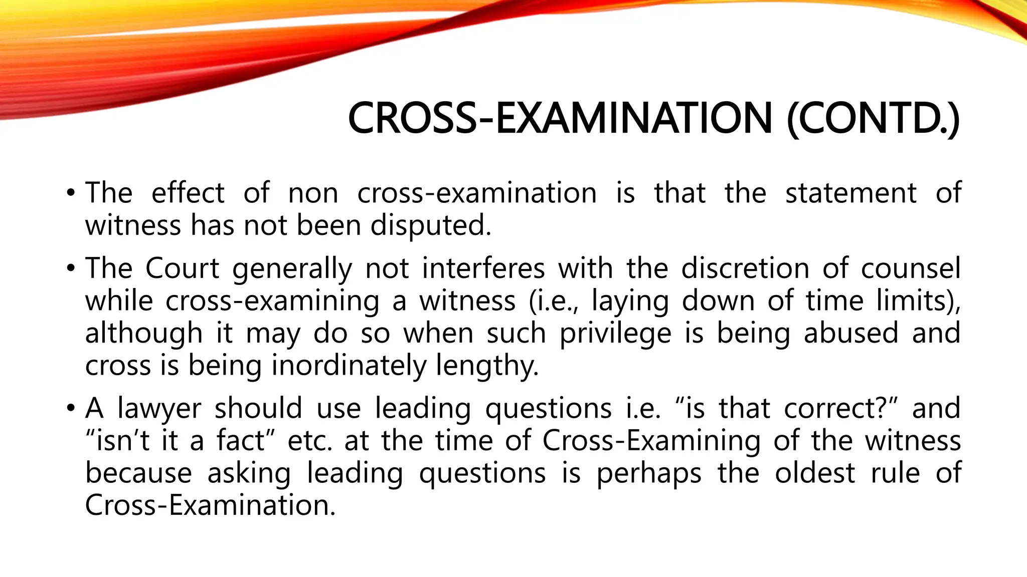 WITNESSES-COMPETENCE AND EXAMINATION.pptx