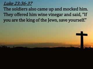 Witnesses of the cross part ii | PPTX