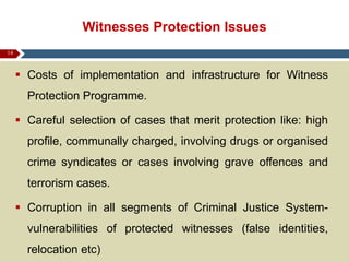 Witness protection in punjab | PPTX