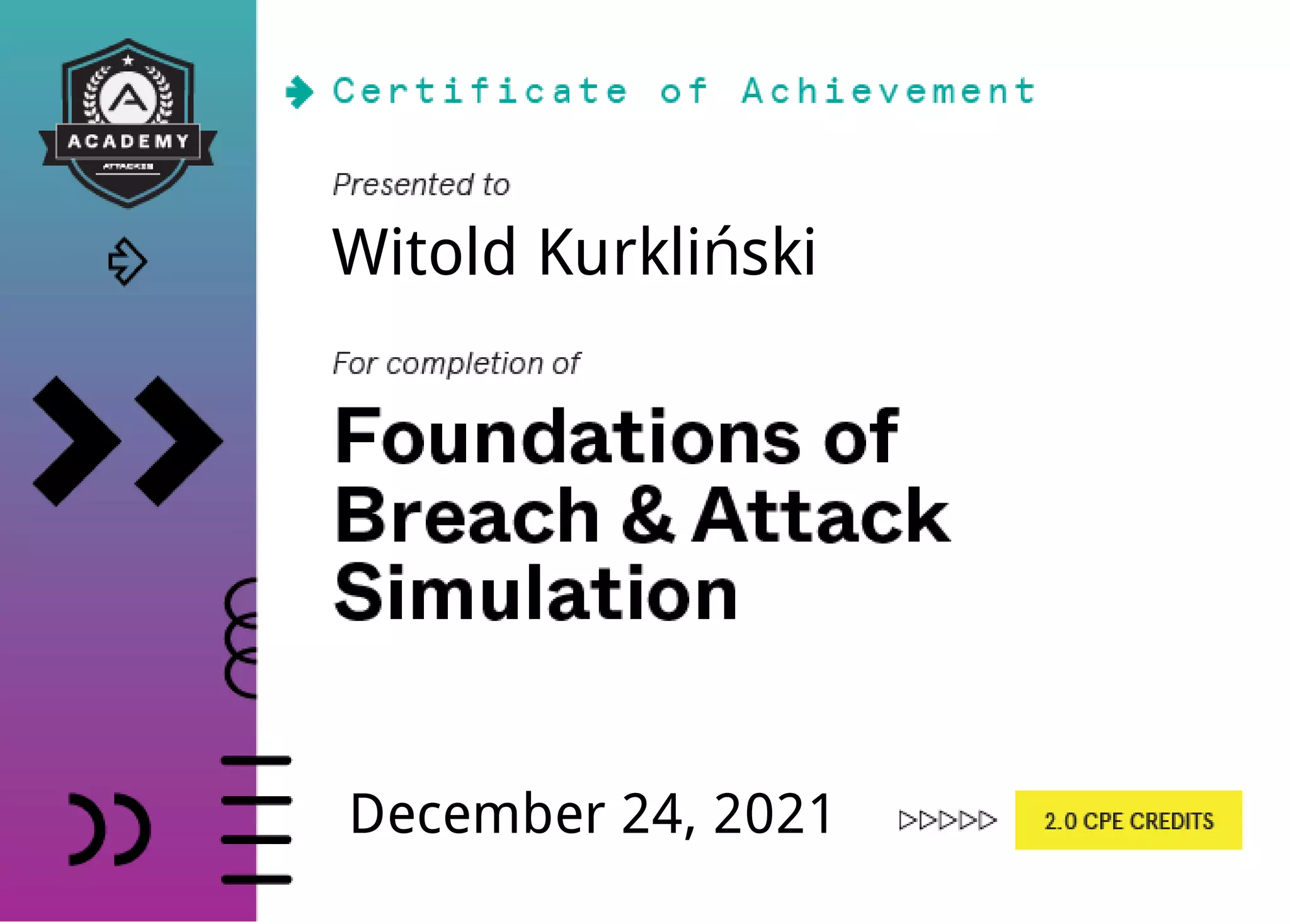 Foundations of Breach & Attack Simulation Certification | PDF