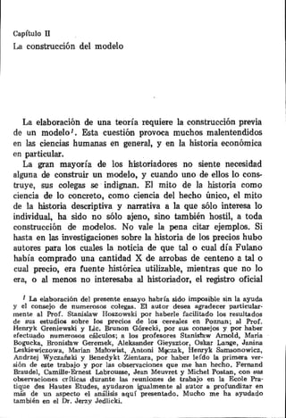 Witold kula teoria eocnomica del sistema feudal | PDF