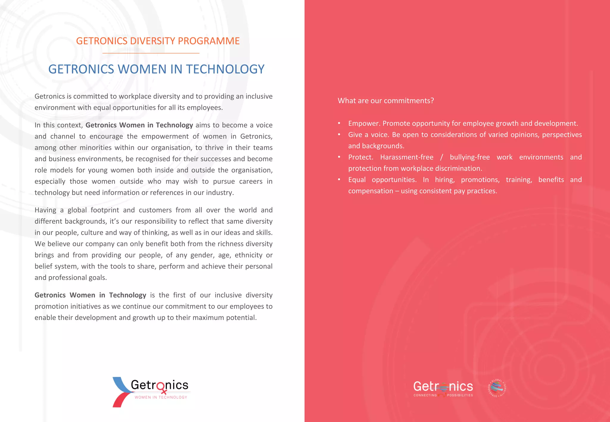 GETRONICS WOMEN IN TECHNOLOGY | PDF