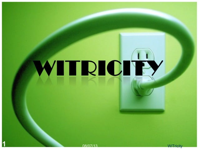 Witricity | PPT