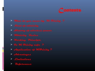 Witricity | PPT | Internet of Things | Internet