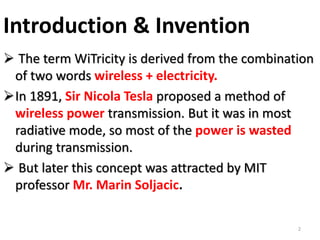 WiTricity | PPTX