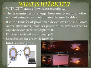 Witricity | PPTX