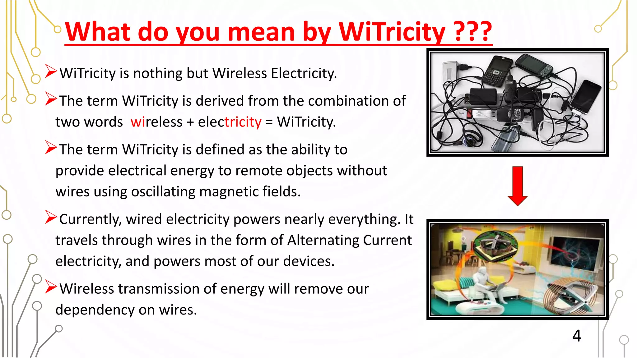 Wireless Electricity | PPTX | Computer Networking | Computing