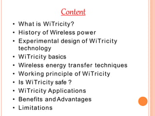 WiTricity | PPTX