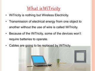 WiTricity | PPTX