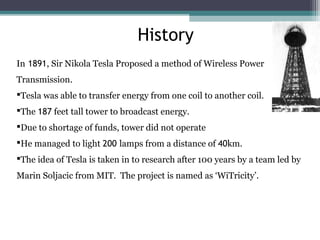 Witricity seminar | PPT