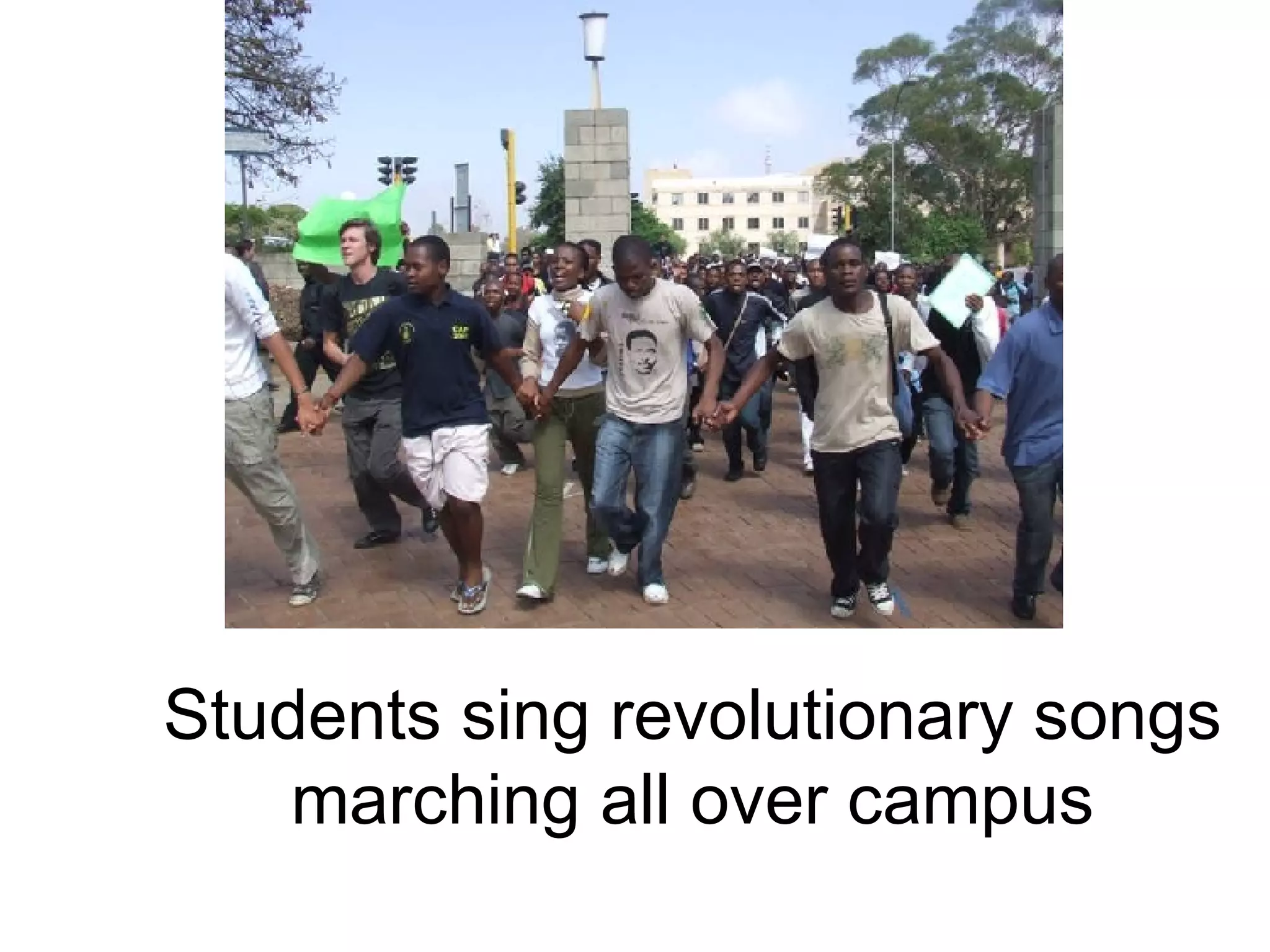 Wits University students strike | PPT