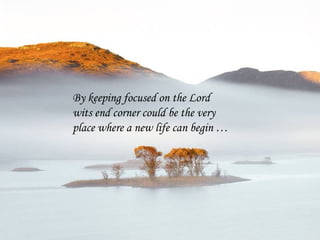 'Wits End Corner' | PPT