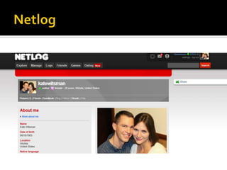 Belgium's Social Media and Netlog | PPTX