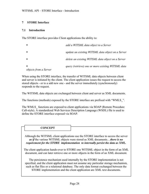 Witsml core api_version_1.3.1 | DOC