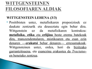 Wittgenstein | PPT