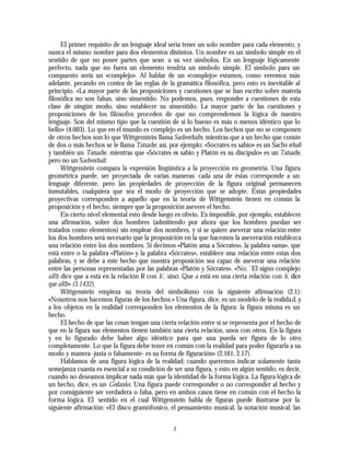 Wittgenstein Ludwig Tractatus Logico Philosophicus | PDF