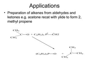 Wittig reaction ----(Organic) | PPT