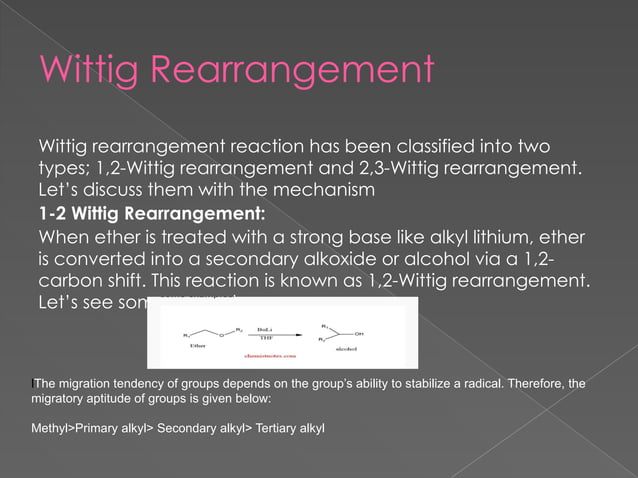 What is Wittig Reaction and explanation .pptx