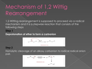 What is Wittig Reaction and explanation .pptx