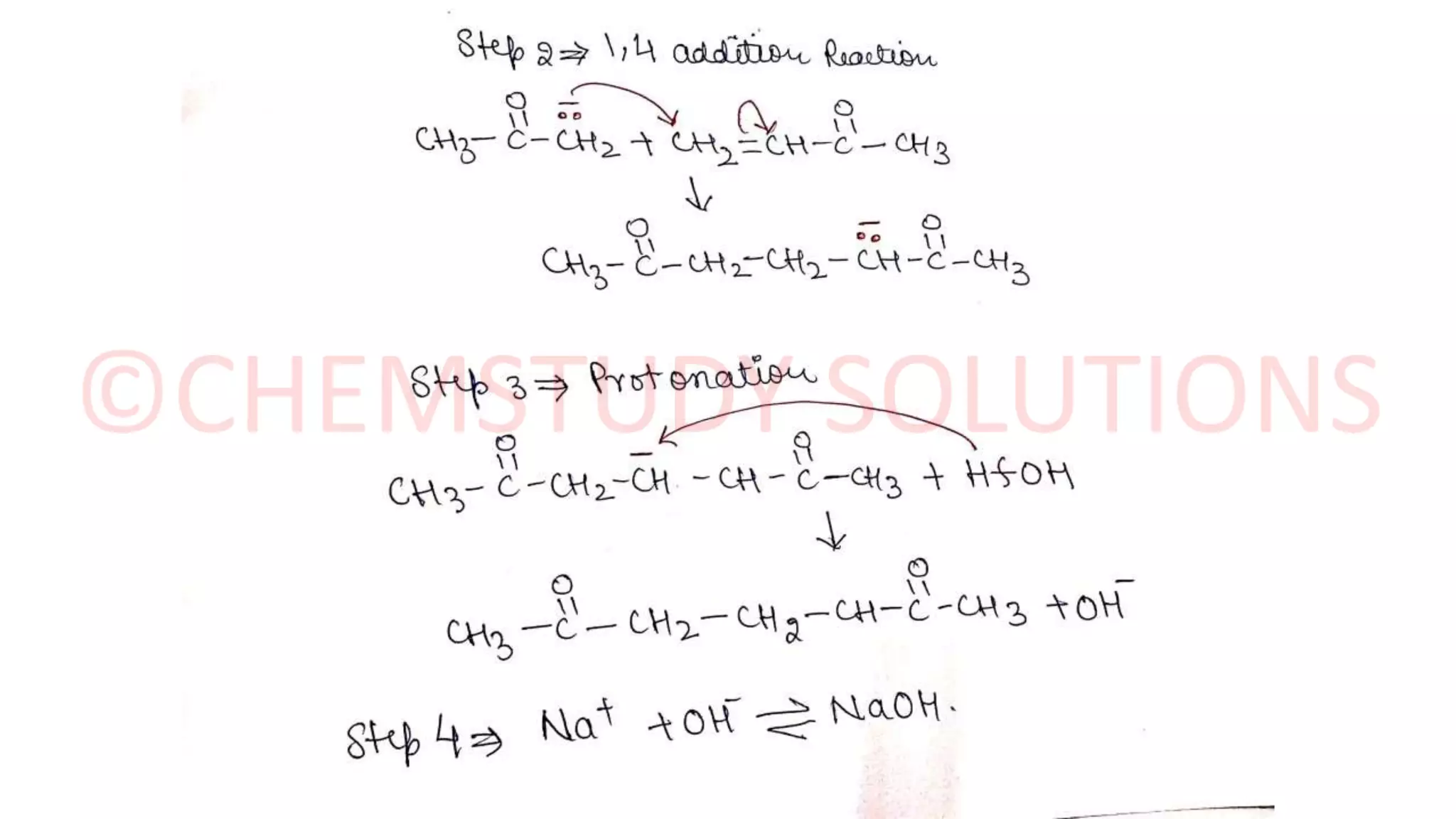 Witting Reaction Mechanism|Michael addition reaction|Mechanism|Organic ...