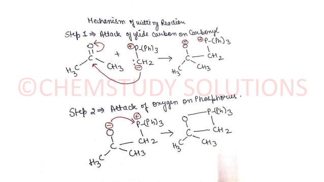 Witting Reaction Mechanism|Michael addition reaction|Mechanism|Organic ...