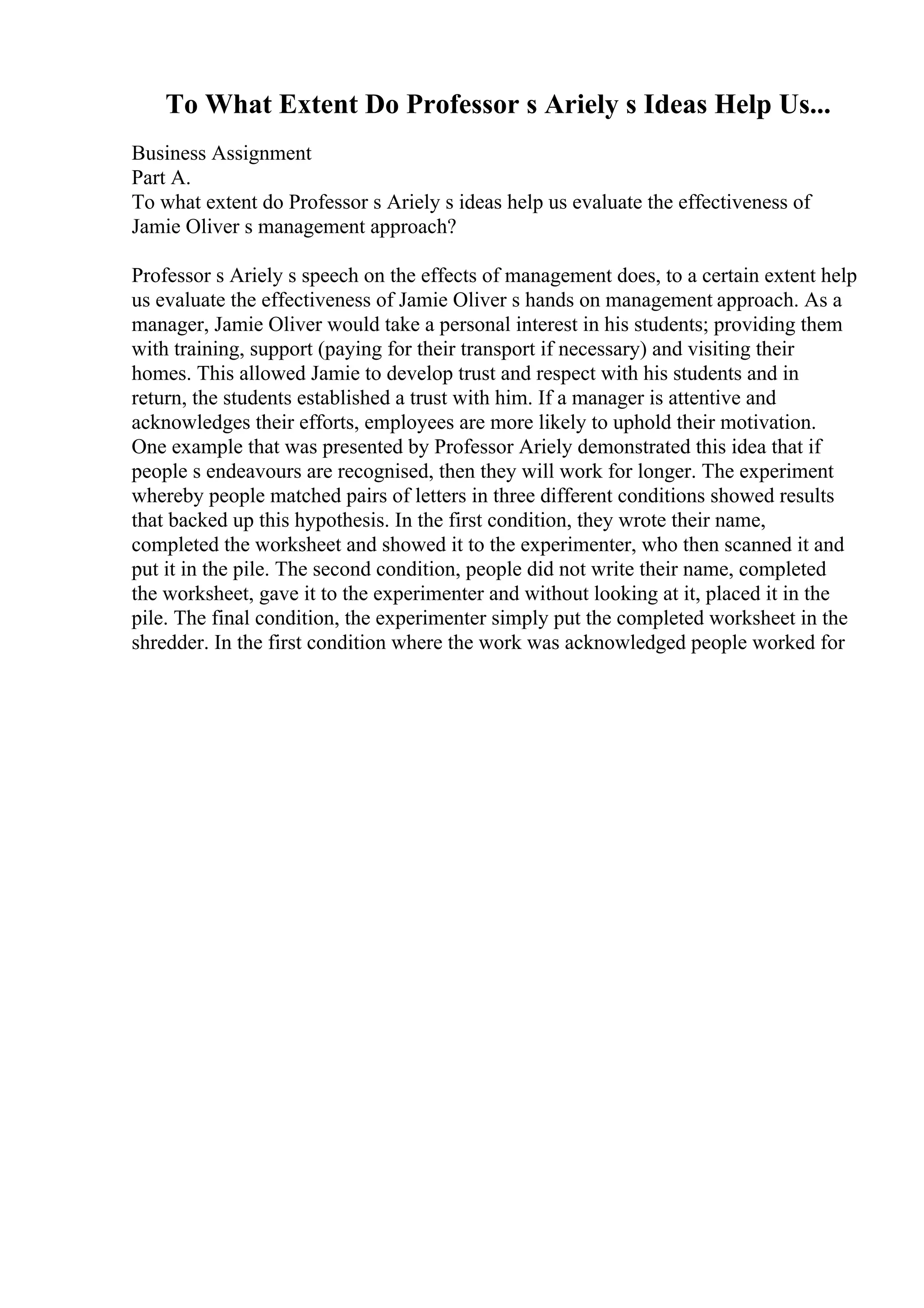 Witty Titles For Essays | PDF