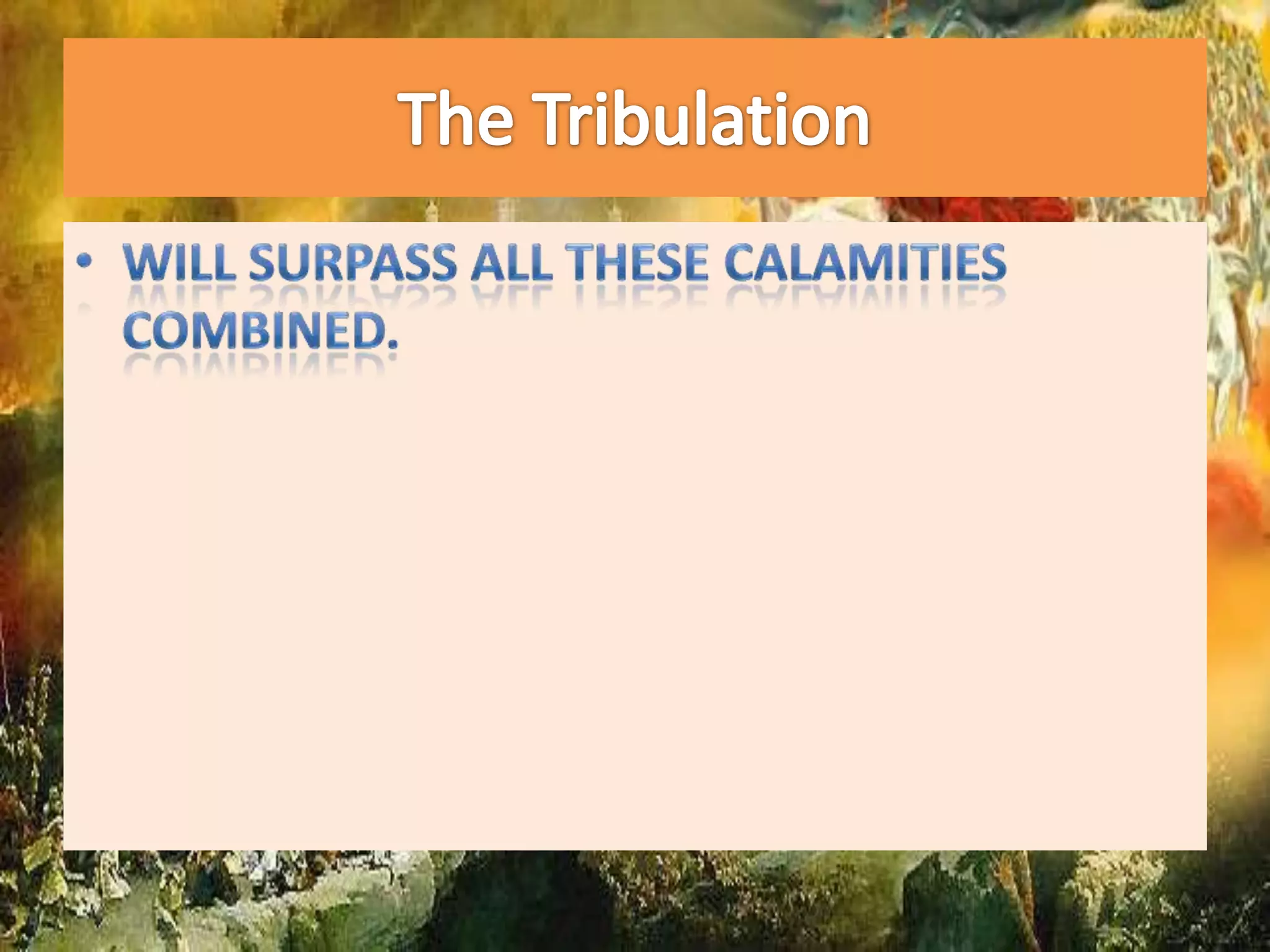 Witwigo part 4 The Tribulation | PPT