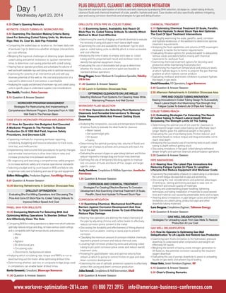 Workover Optimization & Horizontal Well Intervention 2014 | PDF