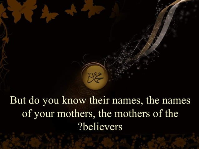 Wives of Prophet Muhammad (S) | PPS