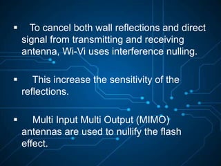 Wi-Vi Technology | PPTX