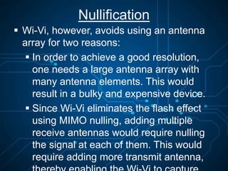 Wi-Vi Technology | PPTX