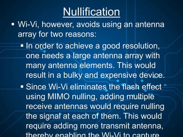 Wi-Vi Technology | PPTX | Cameras and Camcorders | Consumer Electronics