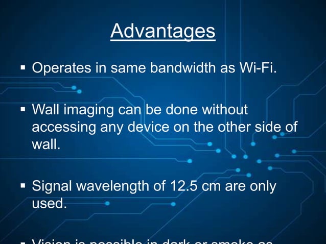 Wi-Vi Technology | PPTX | Cameras and Camcorders | Consumer Electronics