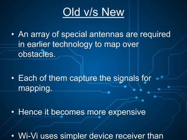 Wi-Vi Technology | PPTX | Cameras and Camcorders | Consumer Electronics