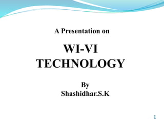 Wireless Vision | PPTX