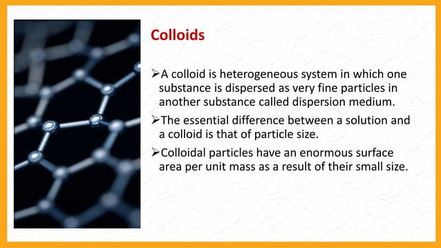 Colloids | PPT