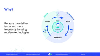 Cloud native transformation patterns, by Pini Reznik | PPT