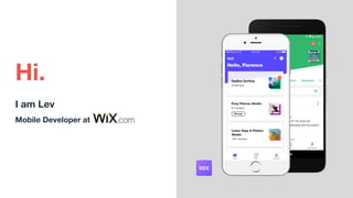 Introduction to React Native - Lev Vidrak, Wix | PPT