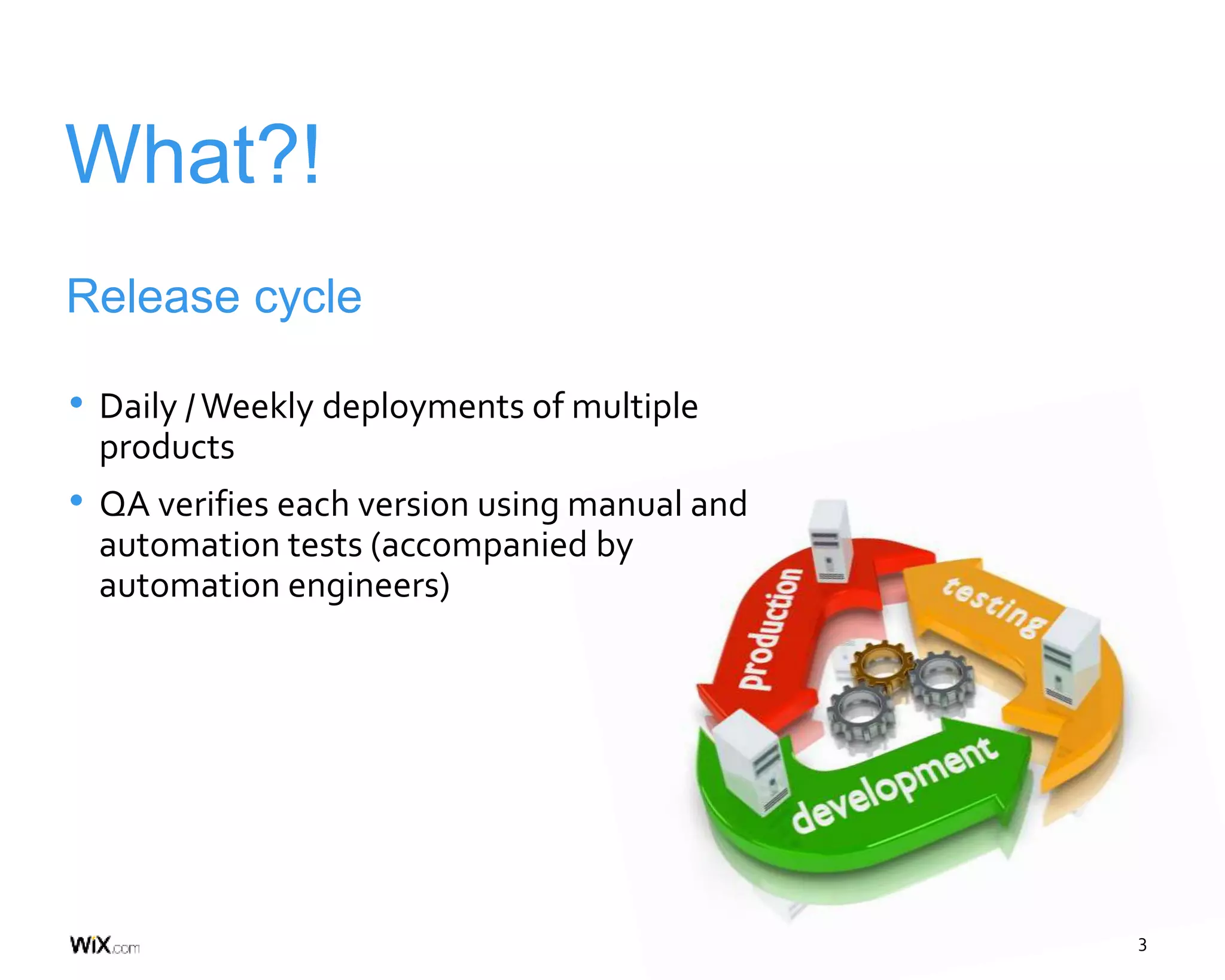 Wix Automation - The False Positive Paradox | PPT