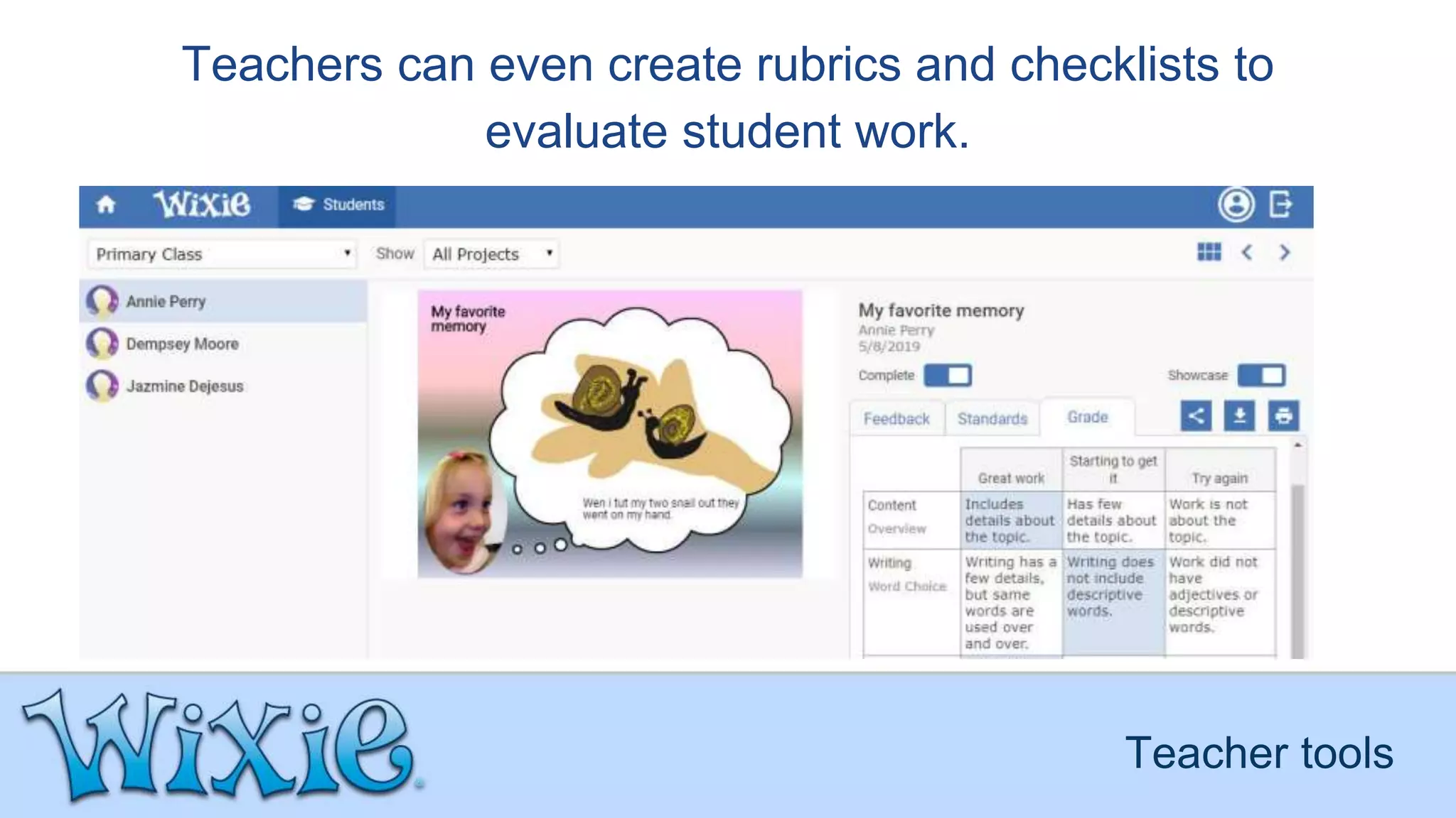 Wixie workshop introductory presentation | PPT