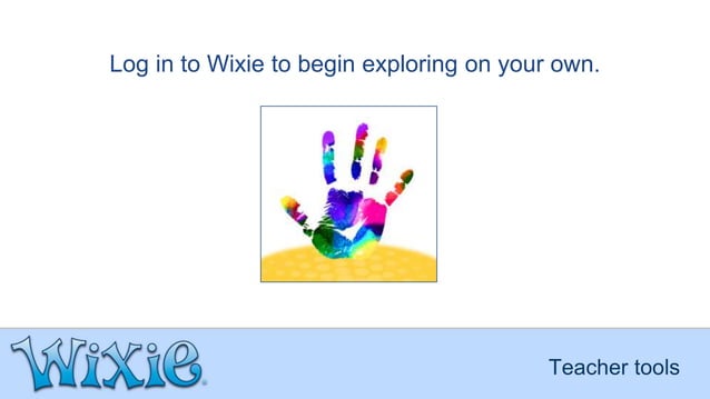 Wixie workshop introductory presentation | PPT